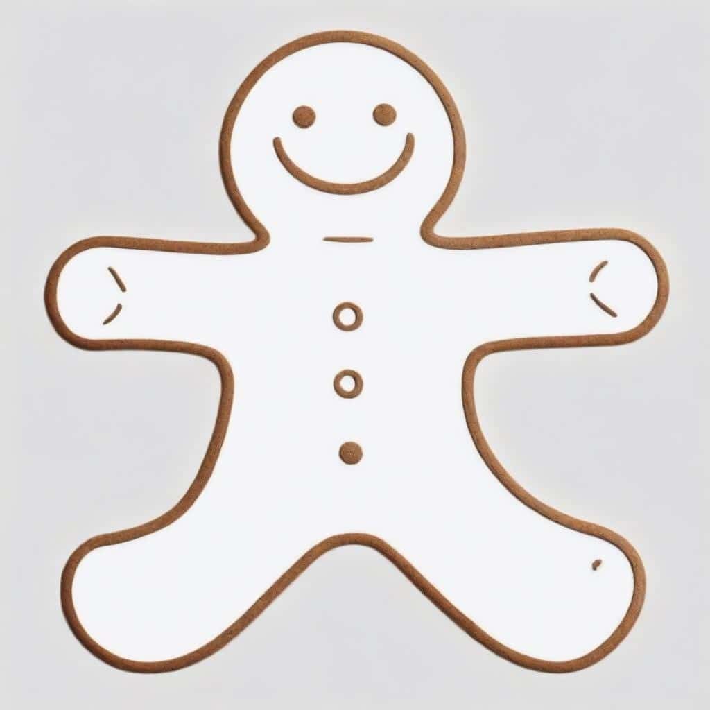 Gingerbread Man Templates | Explore Collection - Idyllic