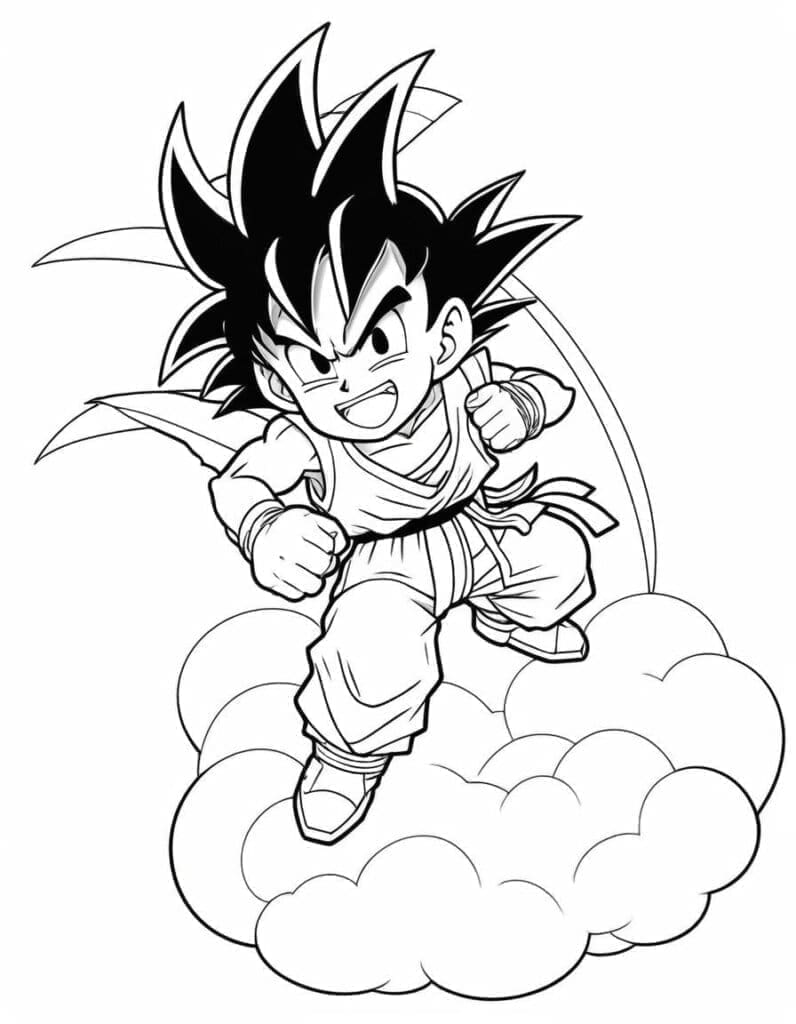 Goku Coloring Pages | Explore Collection