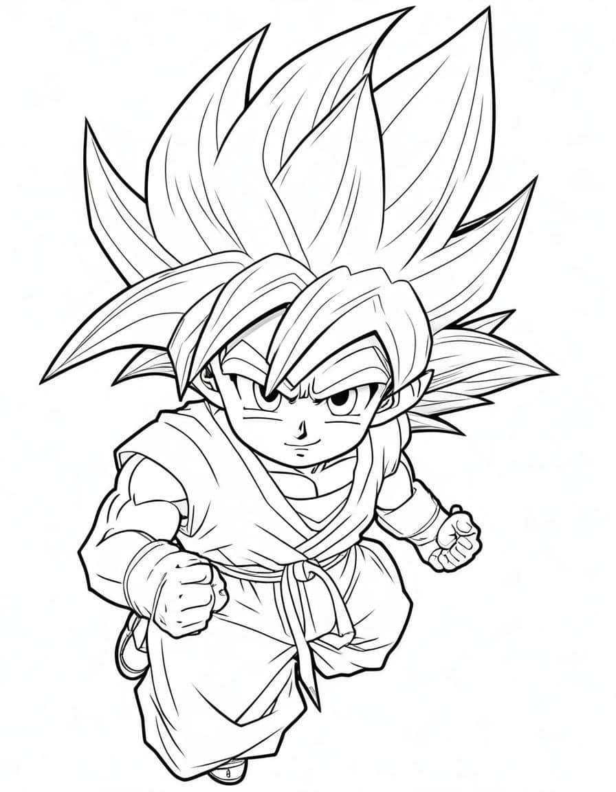 Goku Coloring Pages | Explore Collection