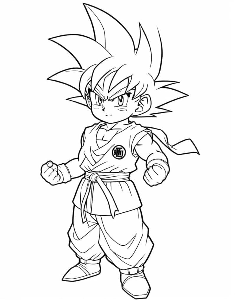 Goku Coloring Pages | Explore Collection